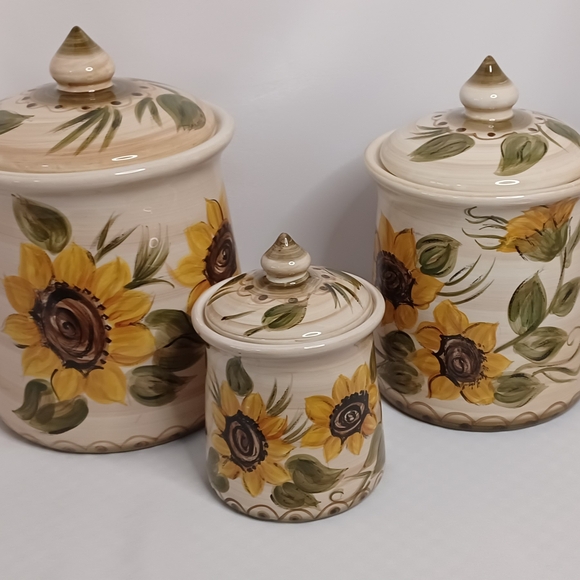 Kitchen | Whole Home Provencial Garden Canister Set | Poshmark